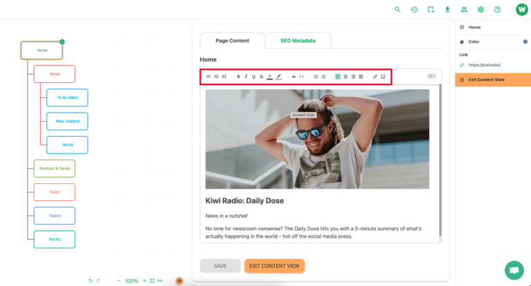 Formatting Content - WriteMaps
