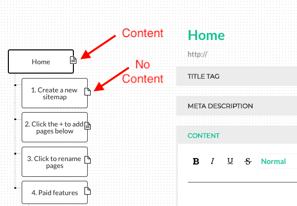 Add Content - WriteMaps