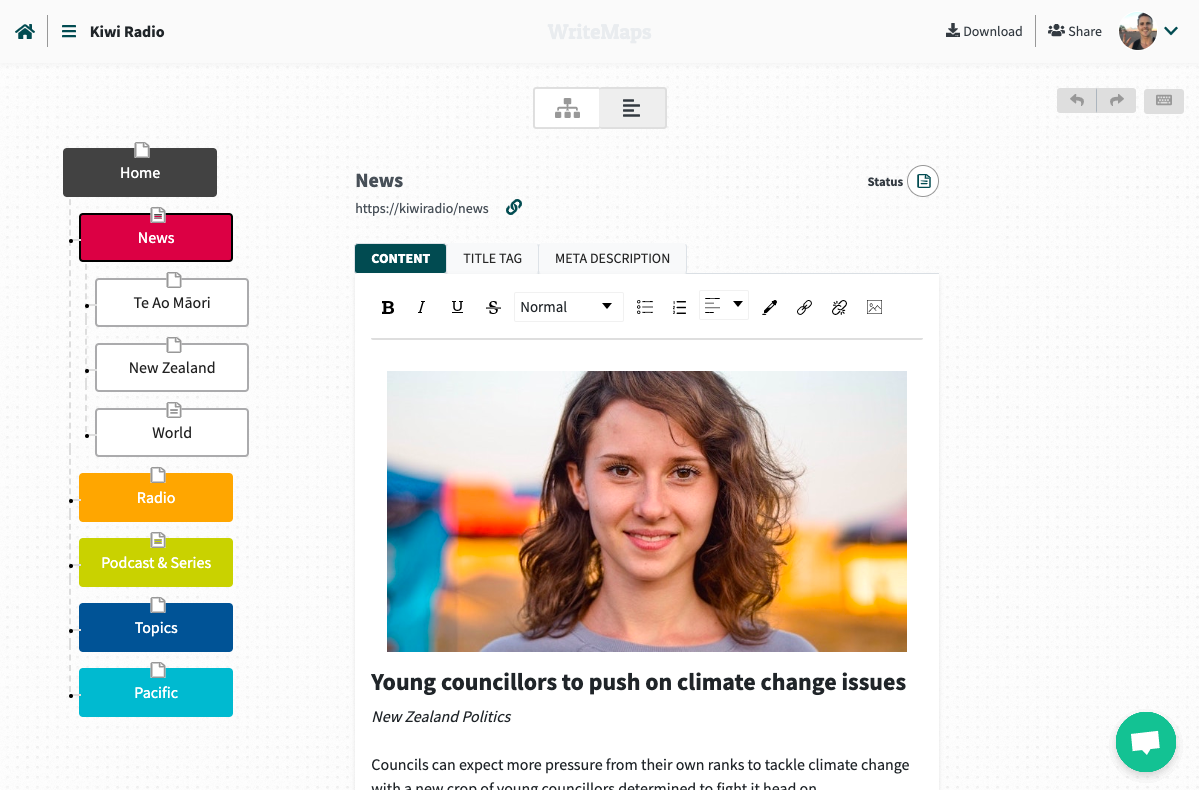 Getting Started with WriteMaps - WriteMaps