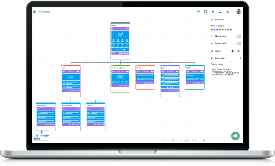 Make Your Website Diagram Online Sitemap Builder WriteMaps